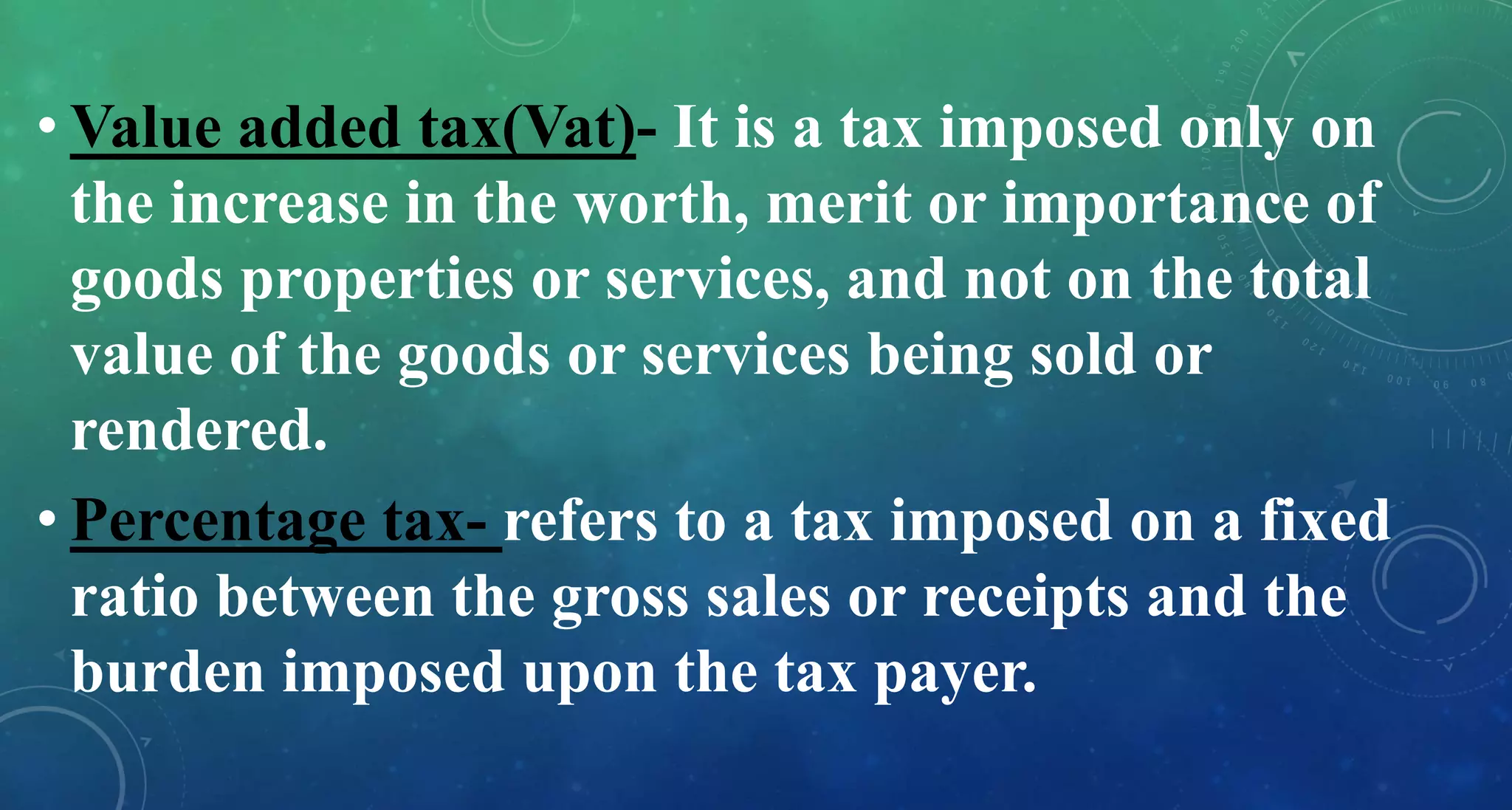Basic principle of sound tax system | PPTX