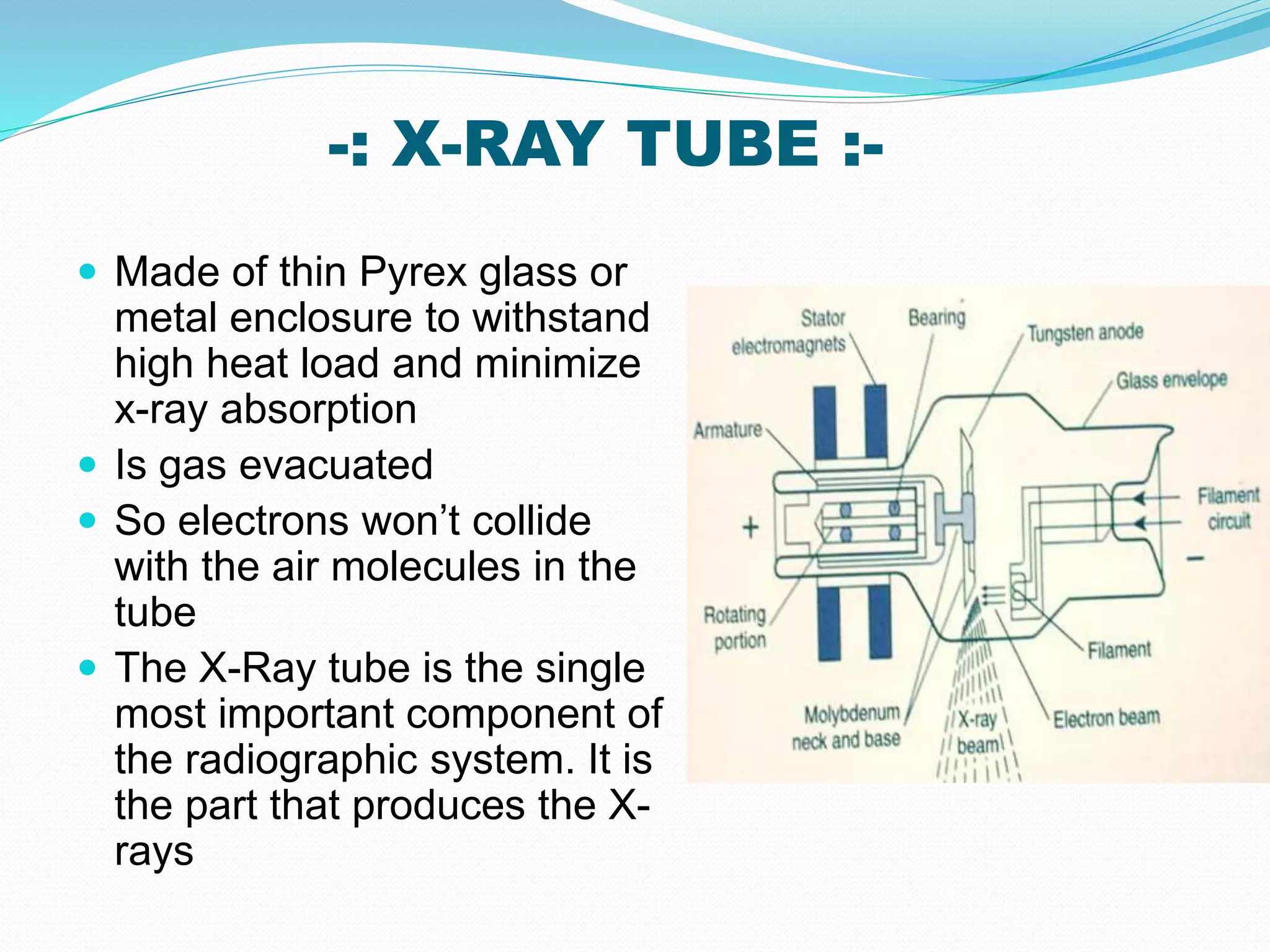 Basic principle of x ray | PPTX | Chemistry | Science