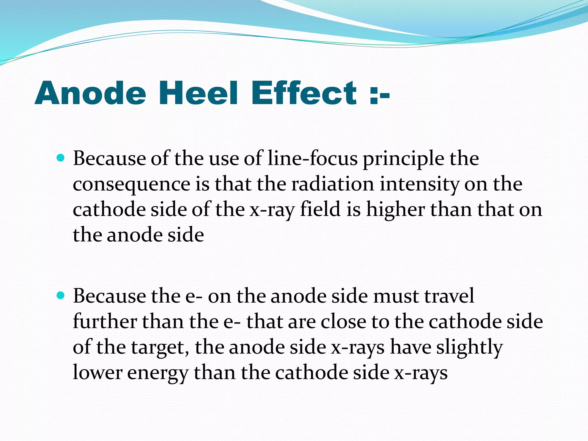 Basic principle of x ray | PPTX