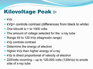 Basic principle of x ray | PPTX | Chemistry | Science