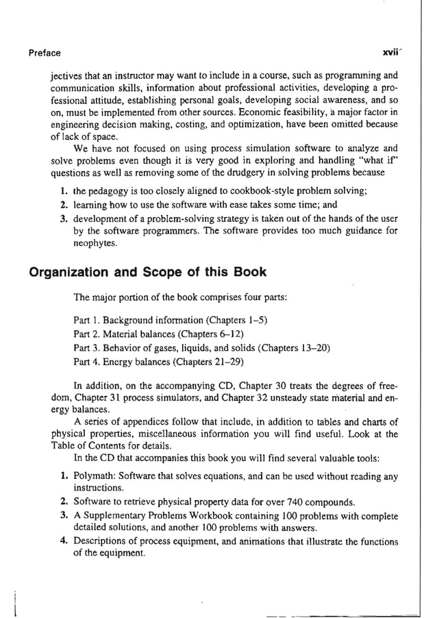 Basic principles and calculations in chemical engineering, 7th edition ...