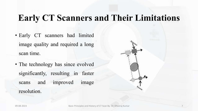 Basic Principles and History of CT Scan.pptx | Medical Tests | Medical ...