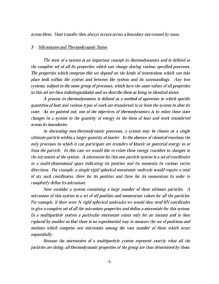Basic Principles of Classical and Statistical Thermodynamics | PDF