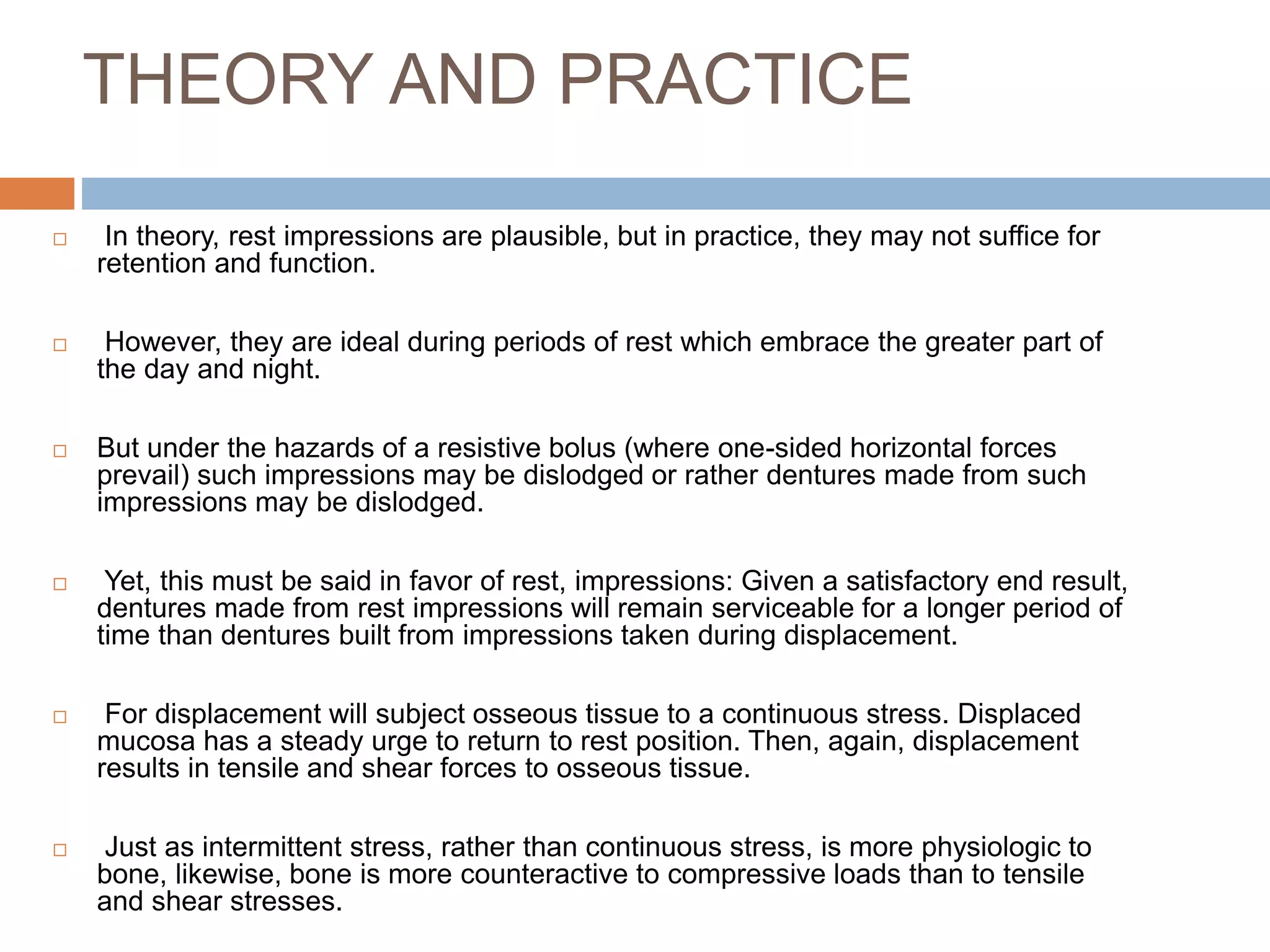 Basic principles in impression making | PPTX
