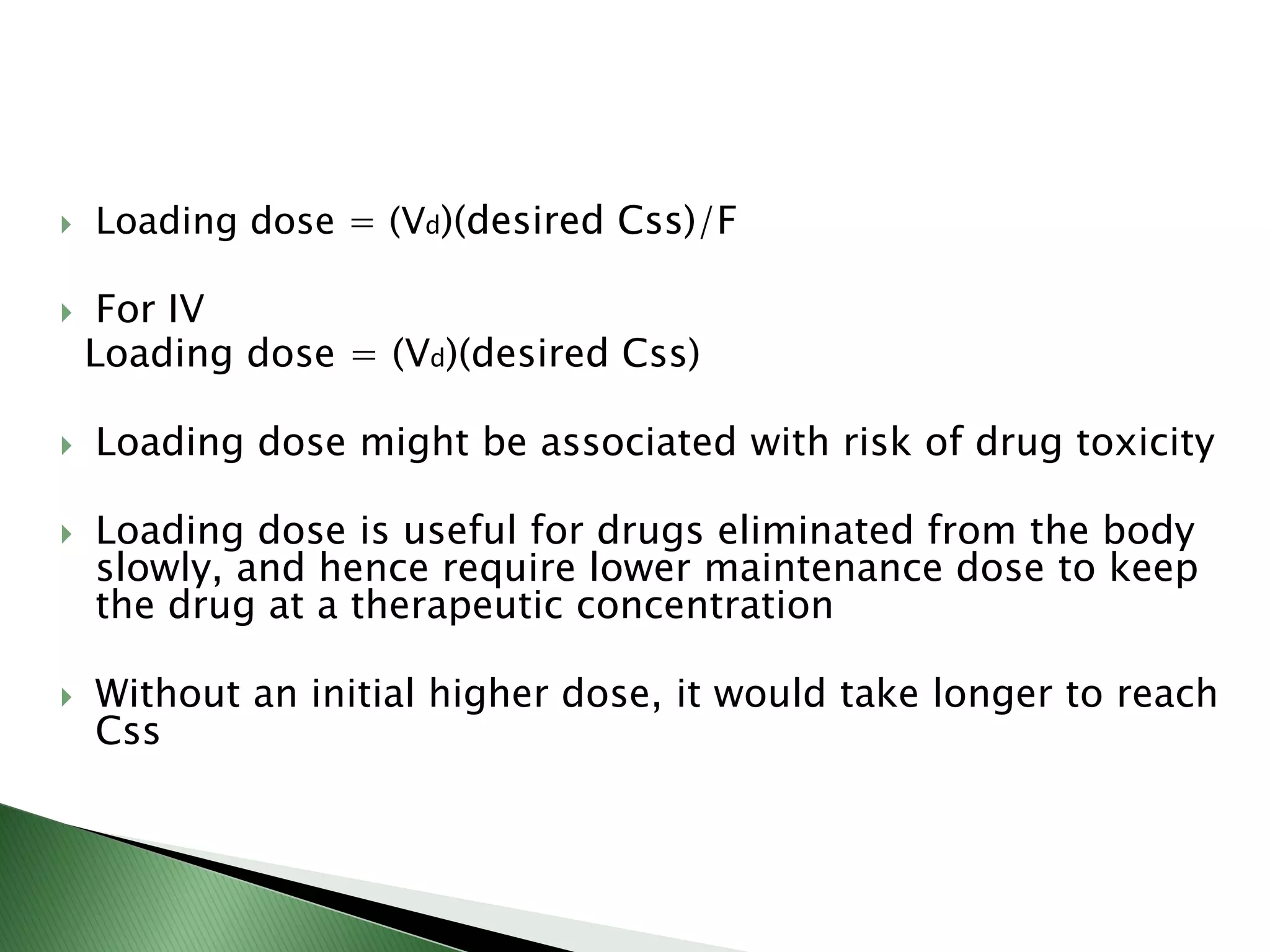 Design and optimizing of dosage regimen - pharmacology | PPT