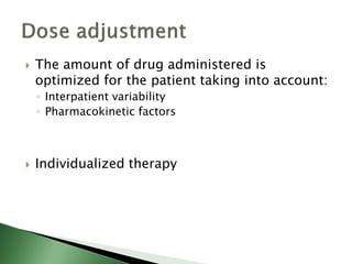 Design and optimizing of dosage regimen - pharmacology | PPT