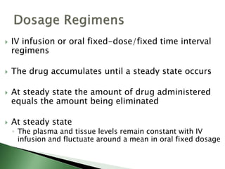 Design and optimizing of dosage regimen - pharmacology | PDF