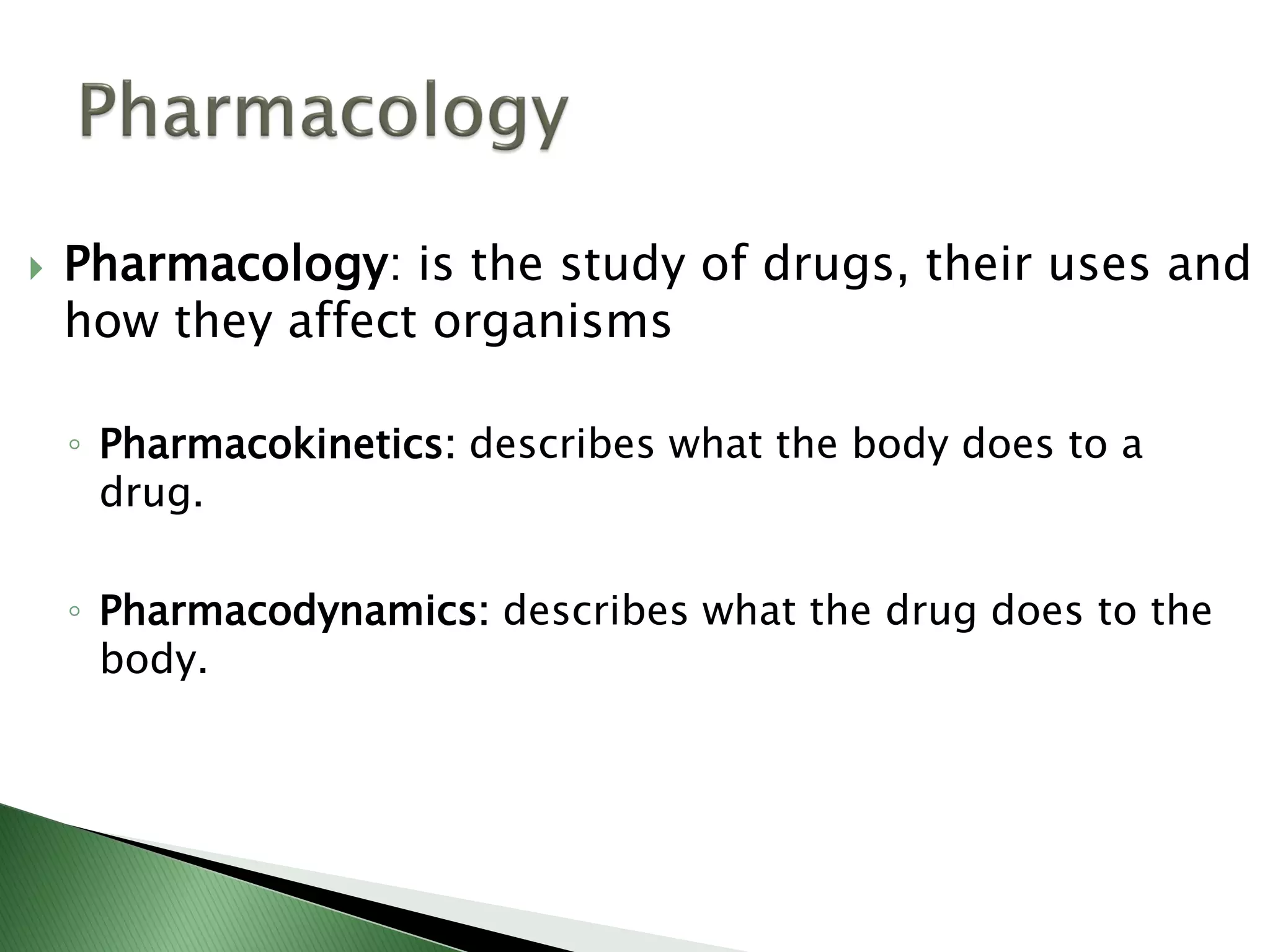 Basic principles in pharmacology pharmacokinetics - pharmacology | PDF