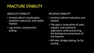 Basic principles internal fixation | PDF