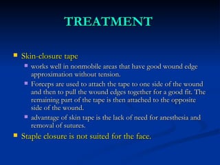 Basic Principles In The Management Of Soft Tissue | PPT | First Aid ...