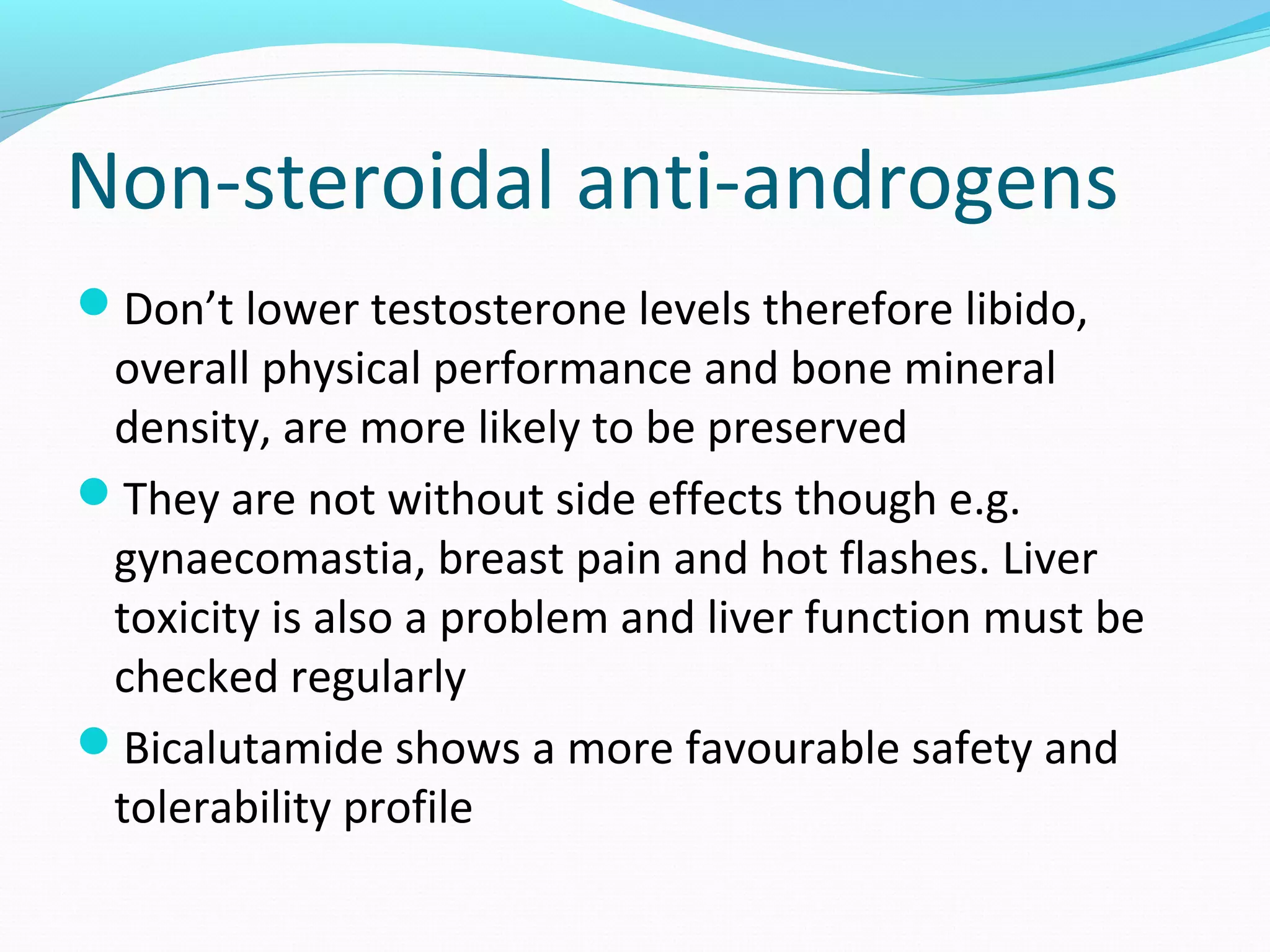 Androgen Deprivation Therapy and Prostate Cancer | PPT