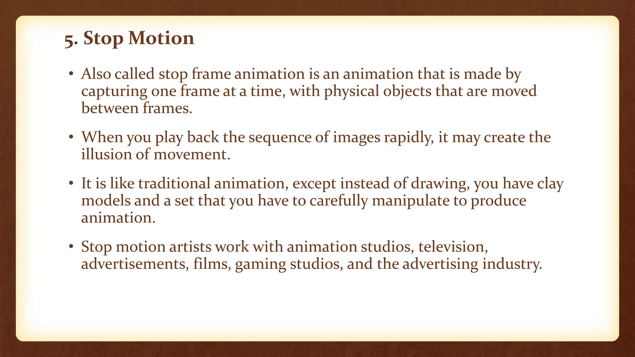 Basic Principles and Types of Animations | PPTX