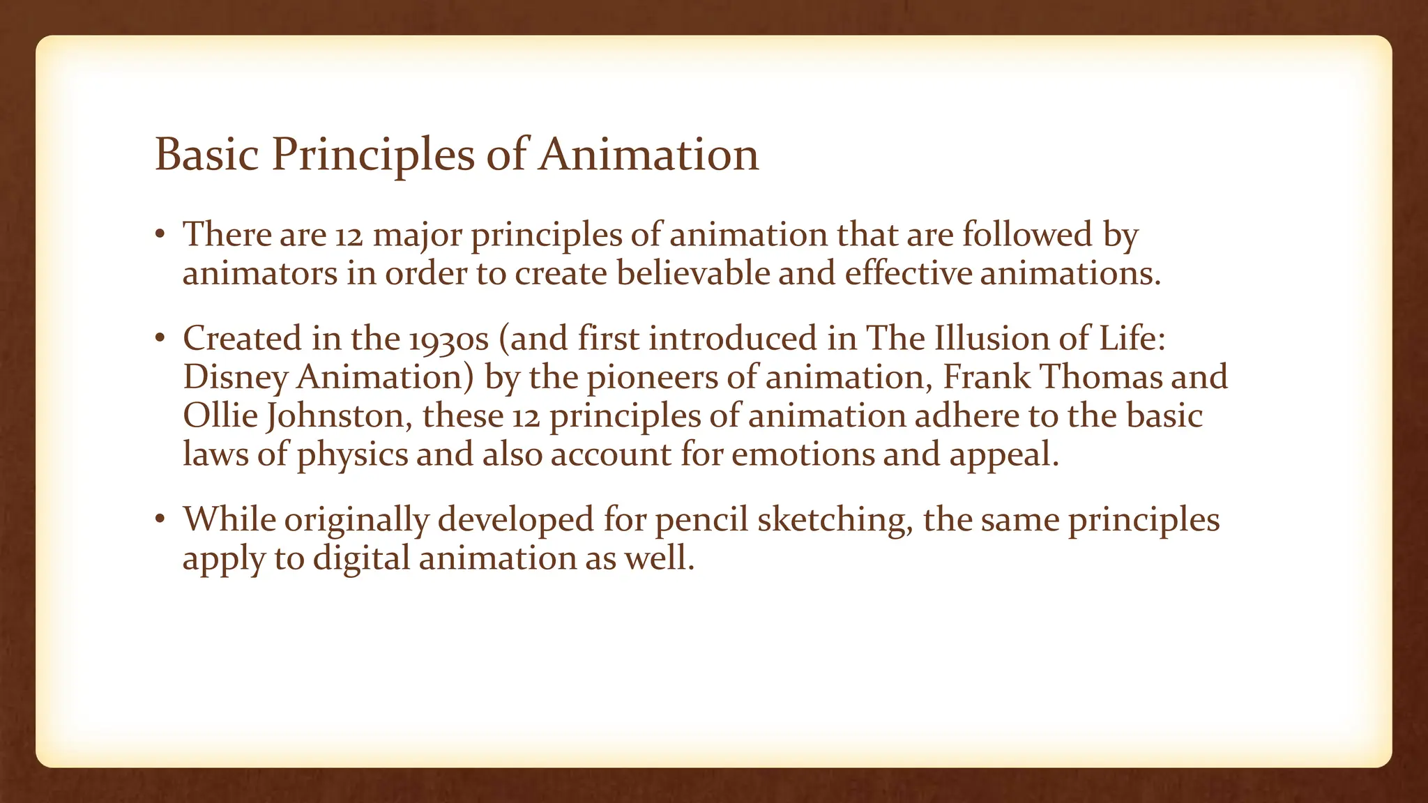 Basic Principles and Types of Animations | PPTX