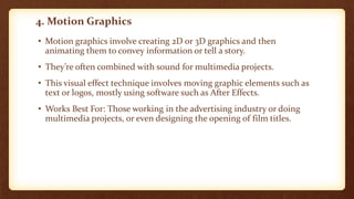 Basic Principles and Types of Animations | PPTX