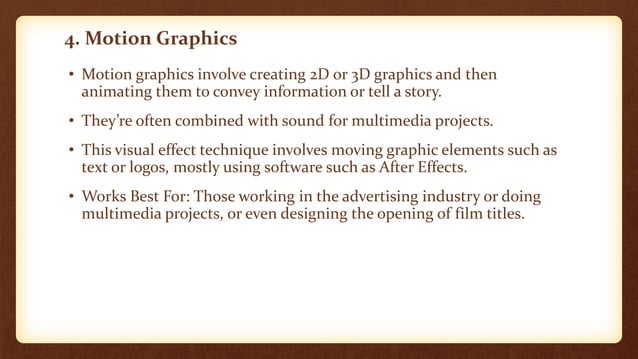 Basic Principles and Types of Animations | PPTX | Computer Animation | Computer Software and ...