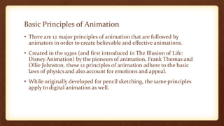 Basic Principles and Types of Animations | PPTX