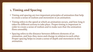 Basic Principles and Types of Animations | PPTX | Computer Animation ...