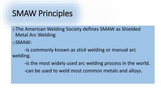 Basic Principles of Arc Welding.pptx | Chemistry | Science