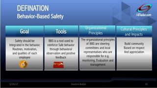 Principles of Behavior Based Safety (BBS) | PPTX
