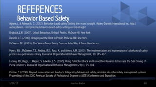Principles of Behavior Based Safety (BBS) | PPTX