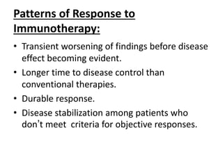 Basic principles of cancer immunotherapy | PPTX