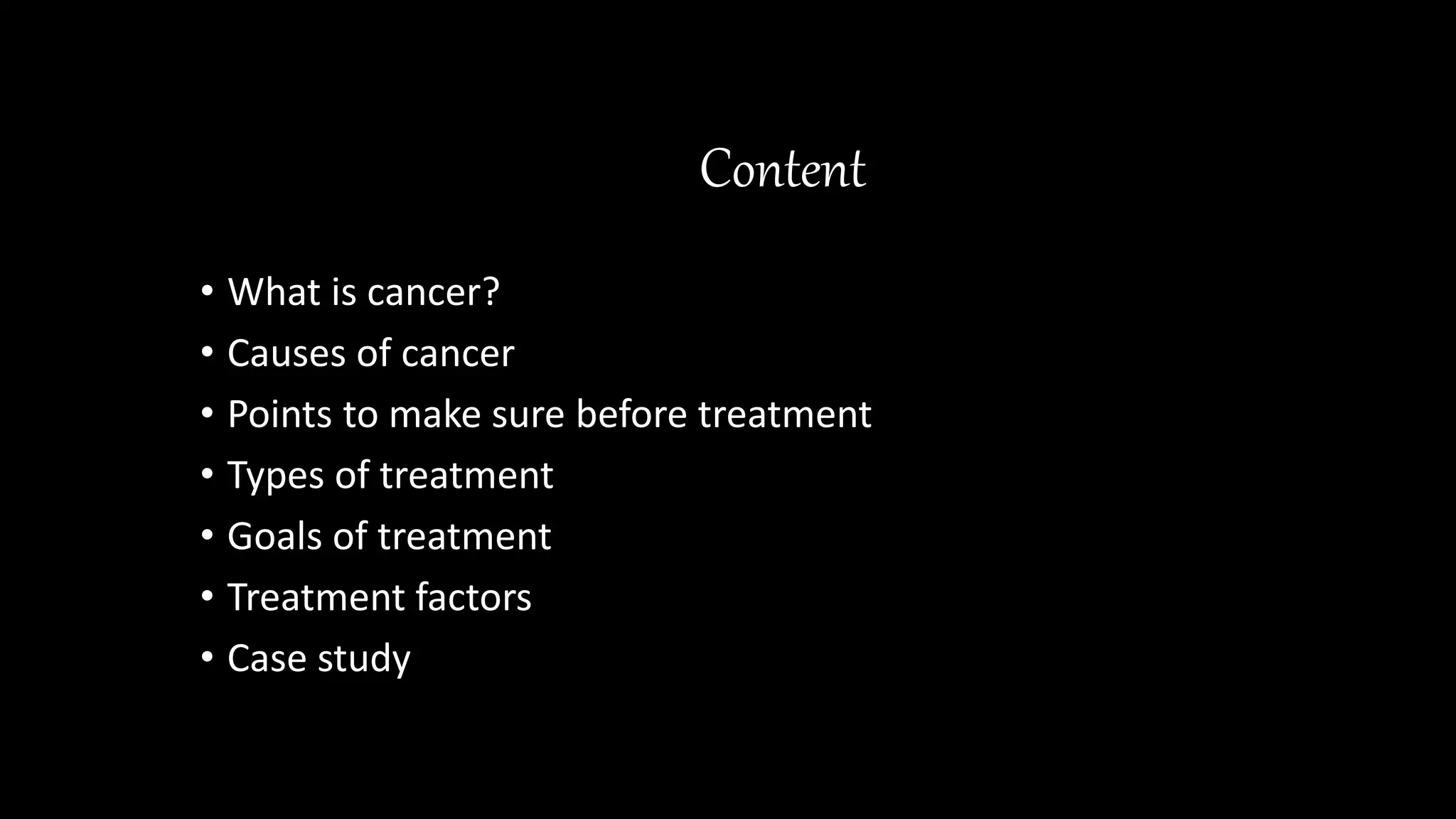 Basic principles of cancer therapy | PPTX