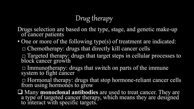 Basic principles of cancer therapy | PPTX | Cancer | Diseases and ...