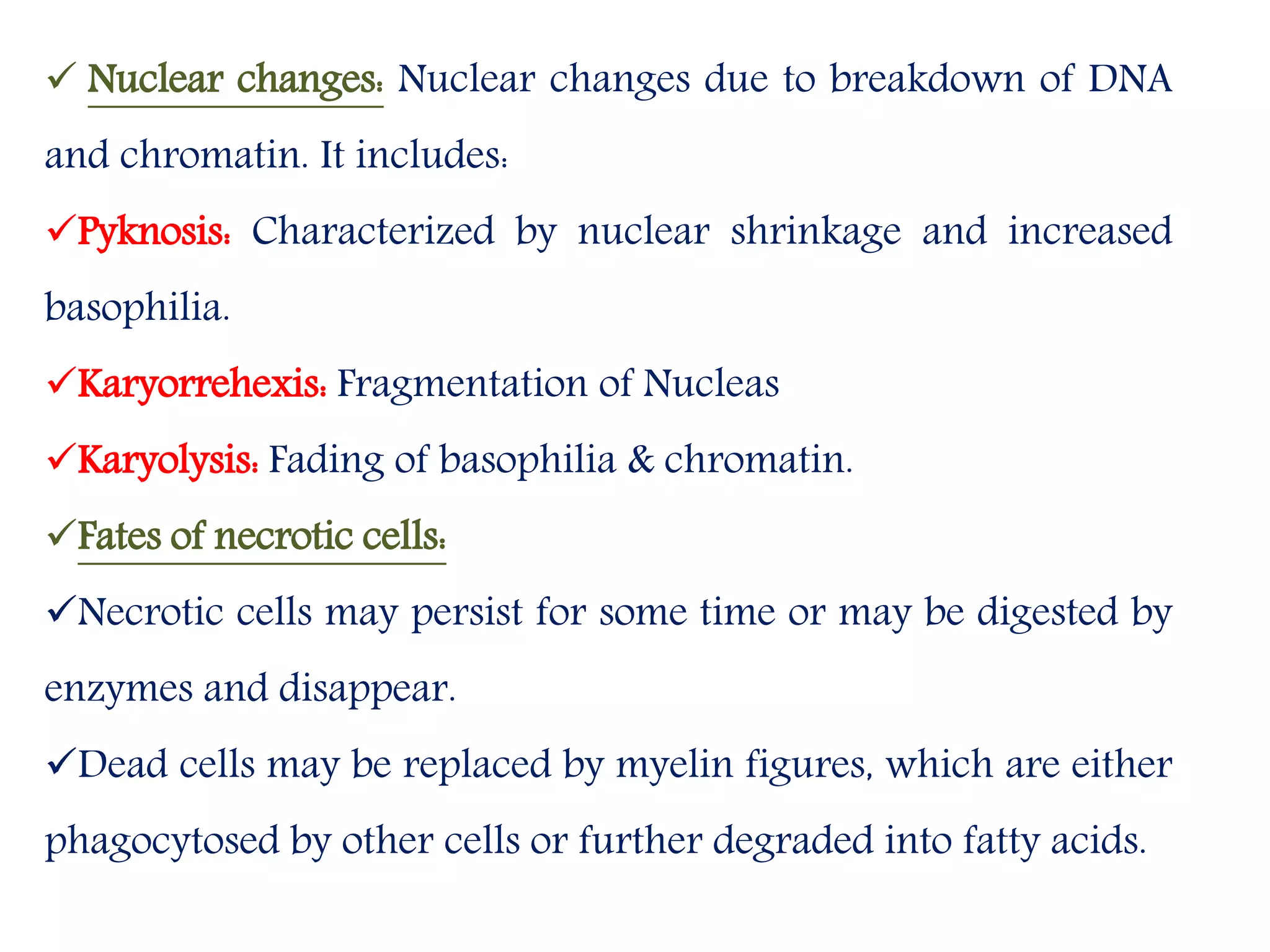 Basic principles of cell injury | PPTX