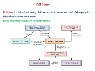 Basic principles of cell injury | PPTX
