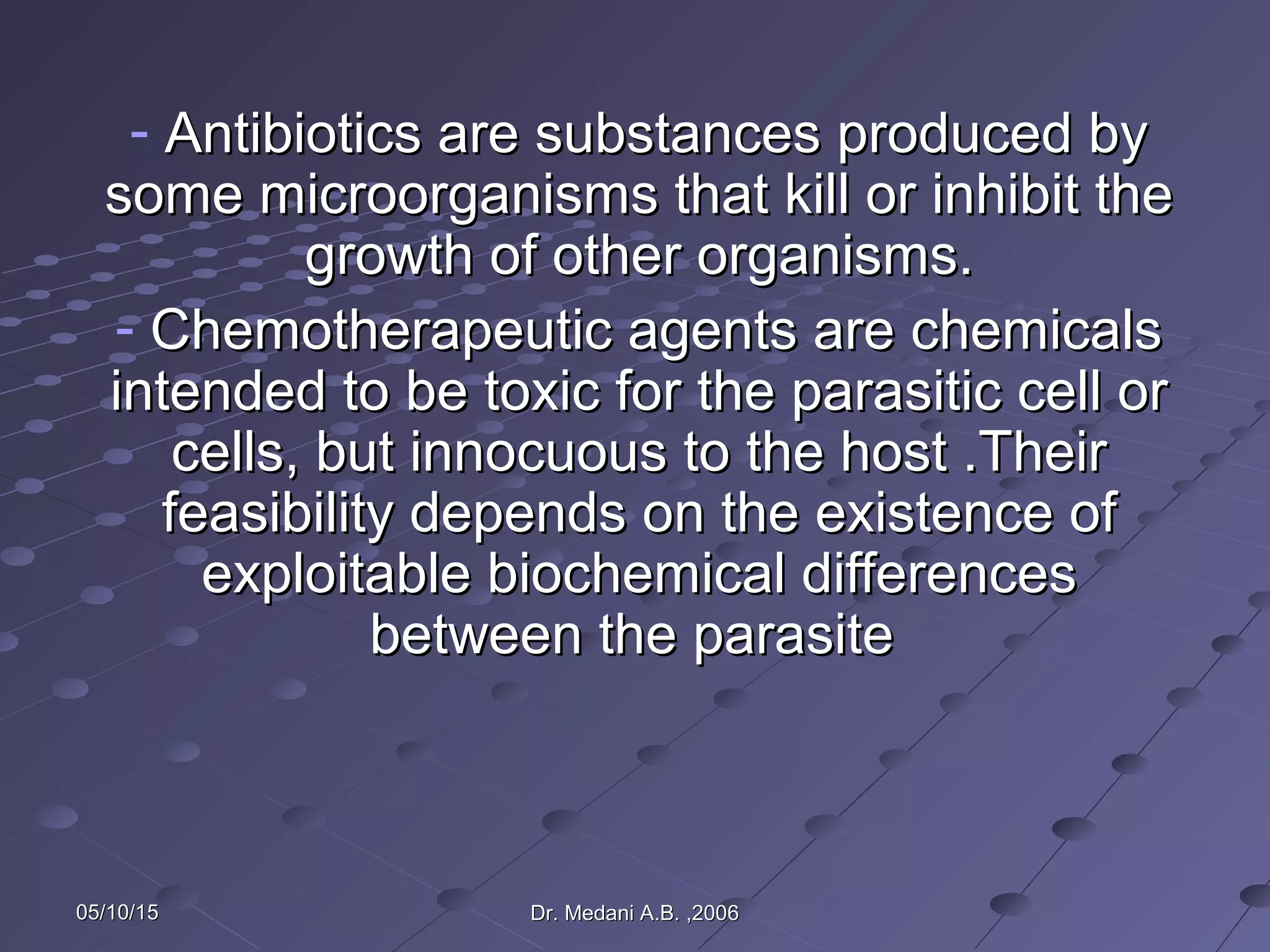 Basic principles of chemotherapy | PPT