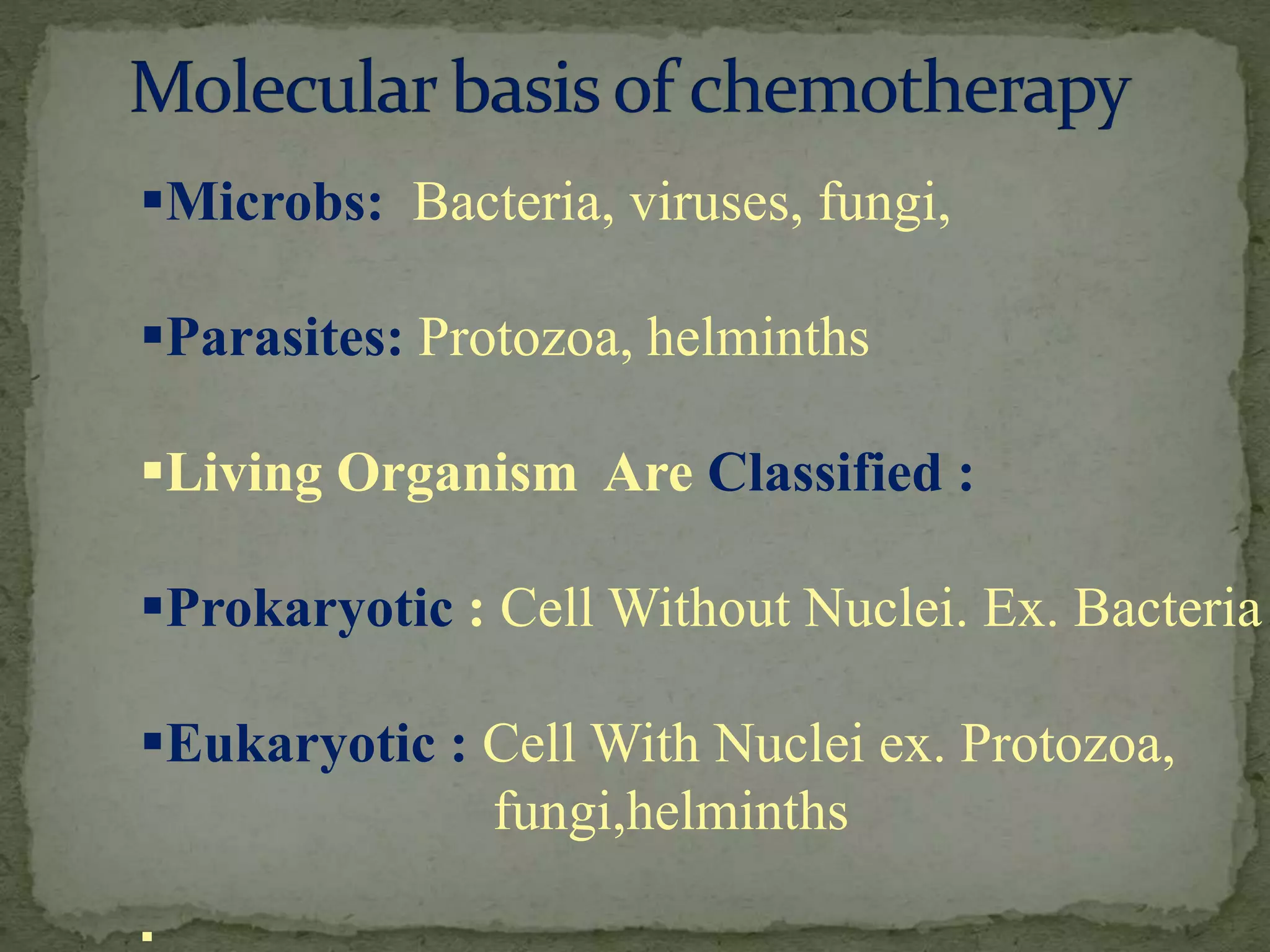 Basic Principles of Chemotherapy | PPTX