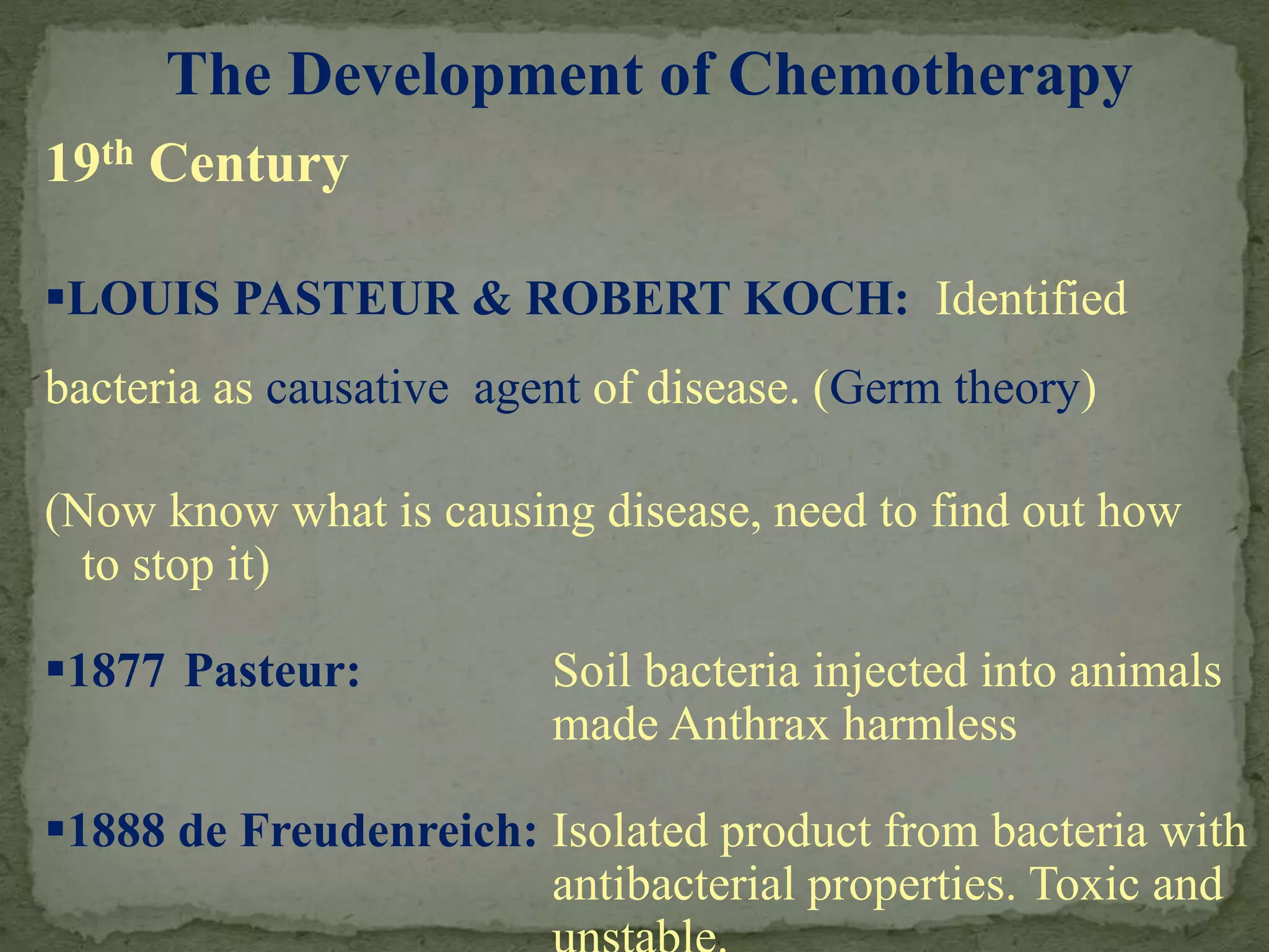 Basic Principles of Chemotherapy | PPTX