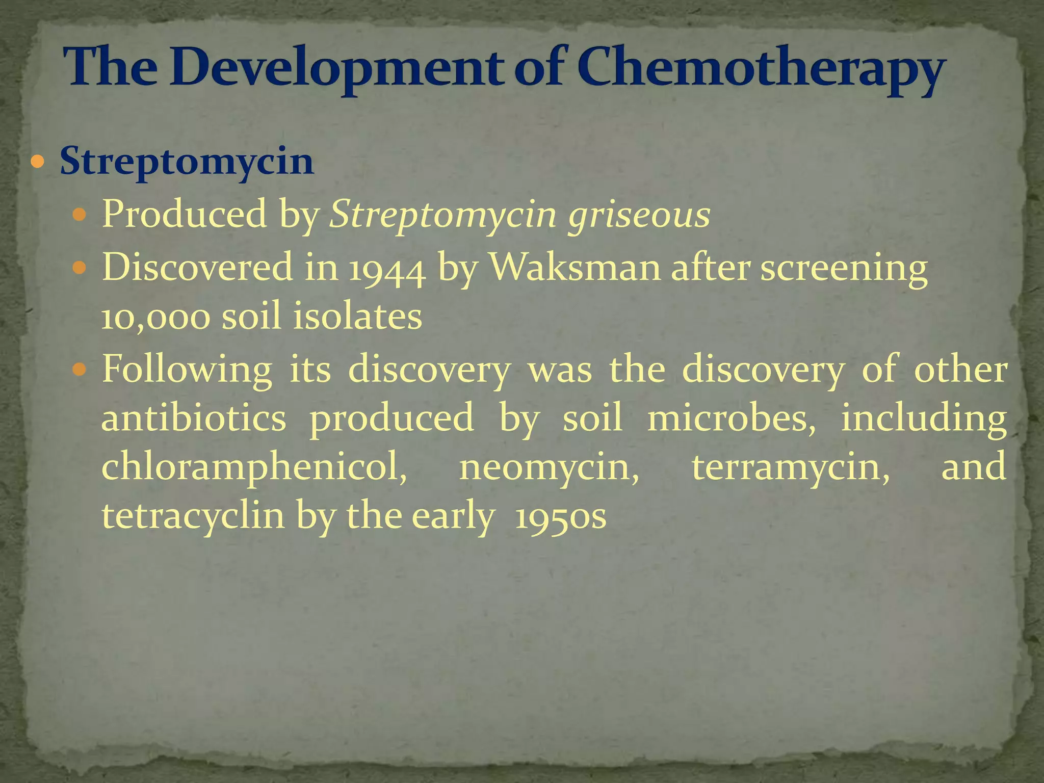 Basic Principles of Chemotherapy | PPTX | Chemistry | Science