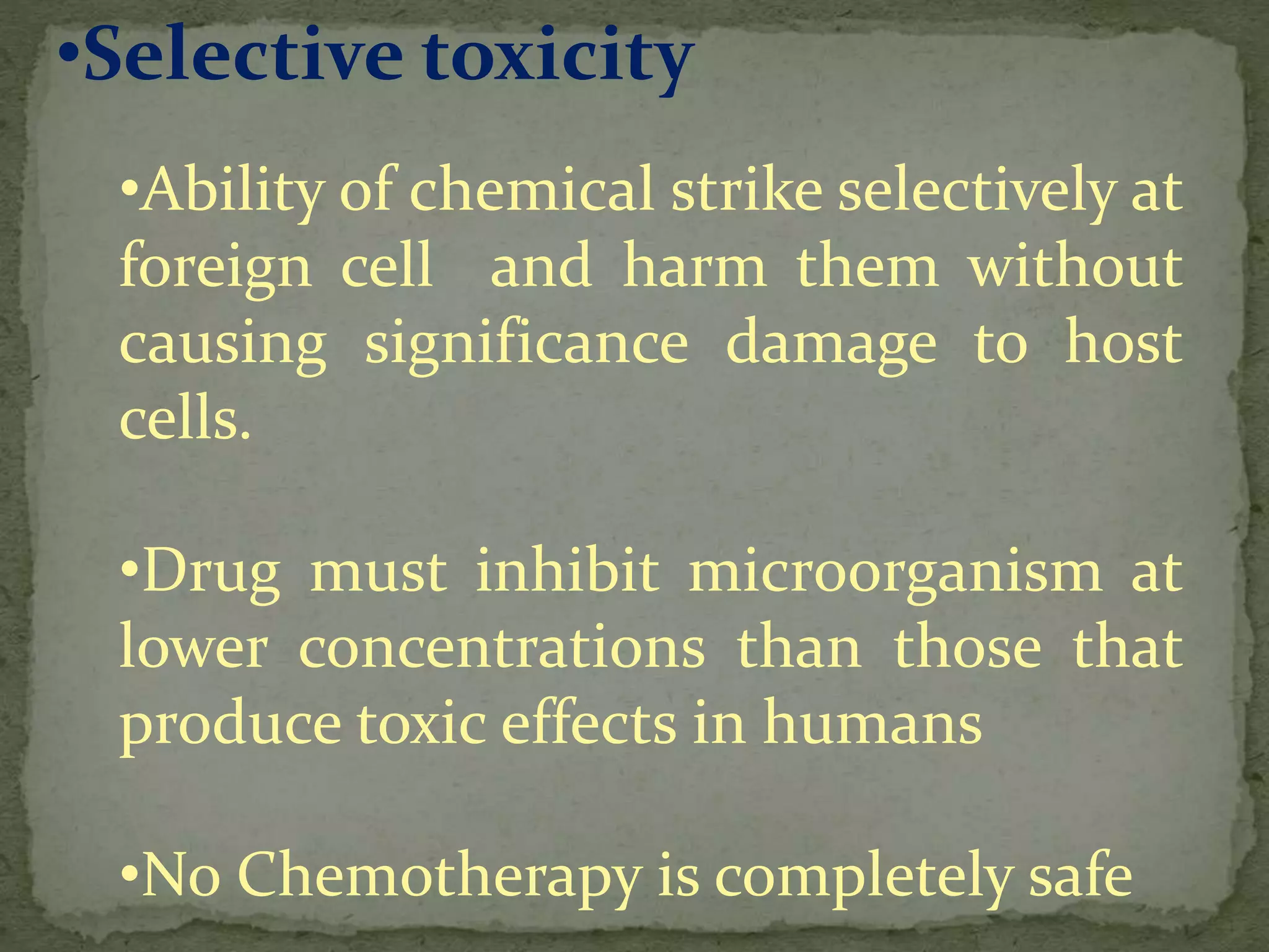 Basic Principles of Chemotherapy | PPTX