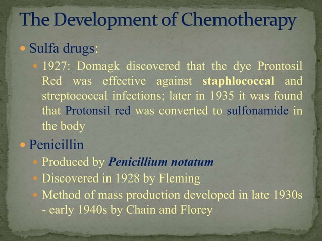 Basic Principles of Chemotherapy | PPTX | Chemistry | Science