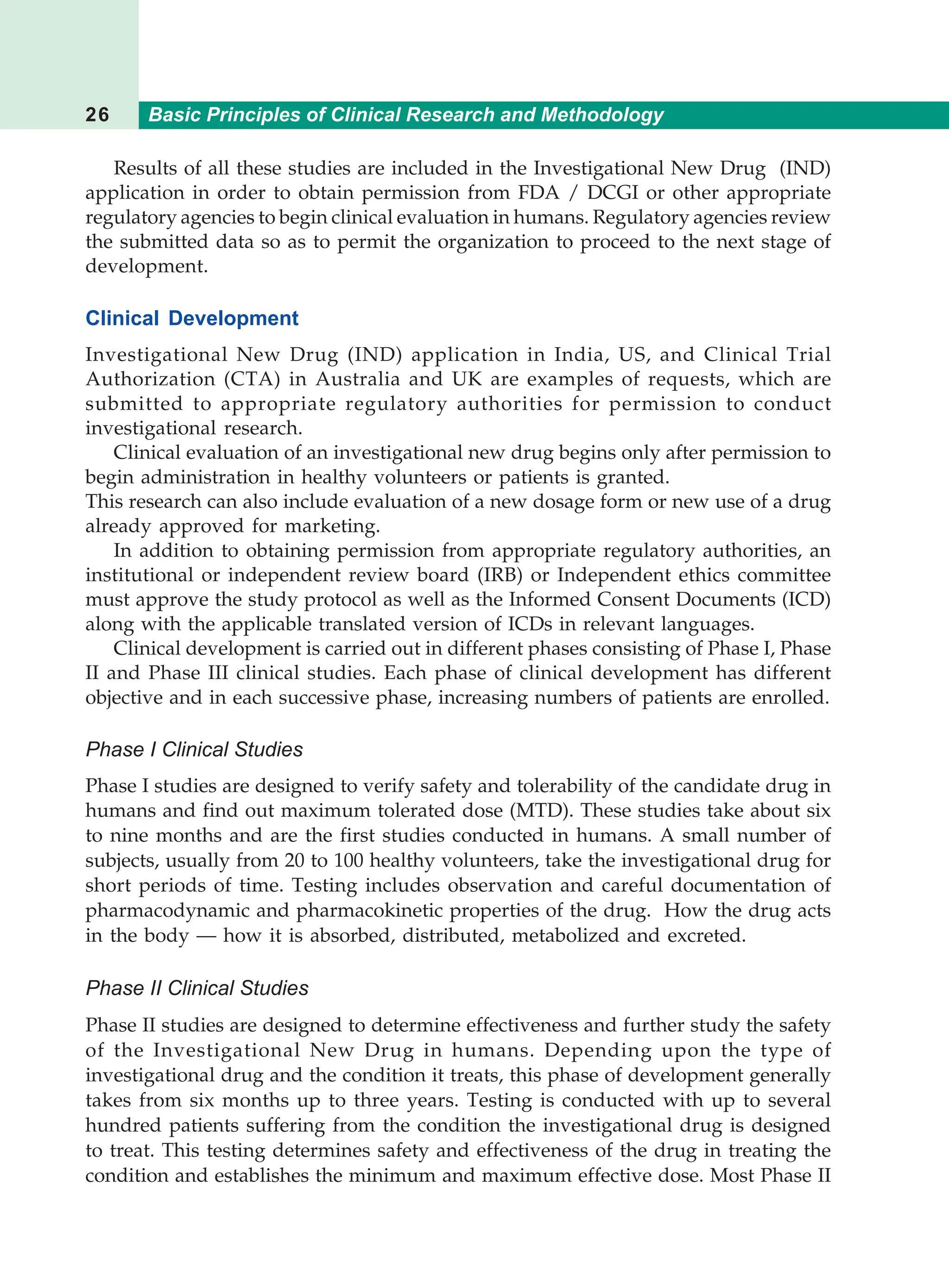 Basic Principles of Clinical Research and Methodology 1st Edition SK ...