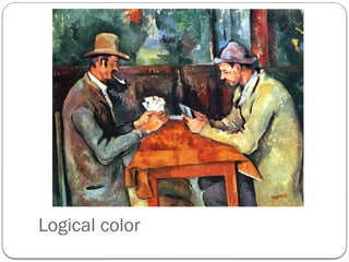 Basic principles of color theory - color manipulation | PPTX