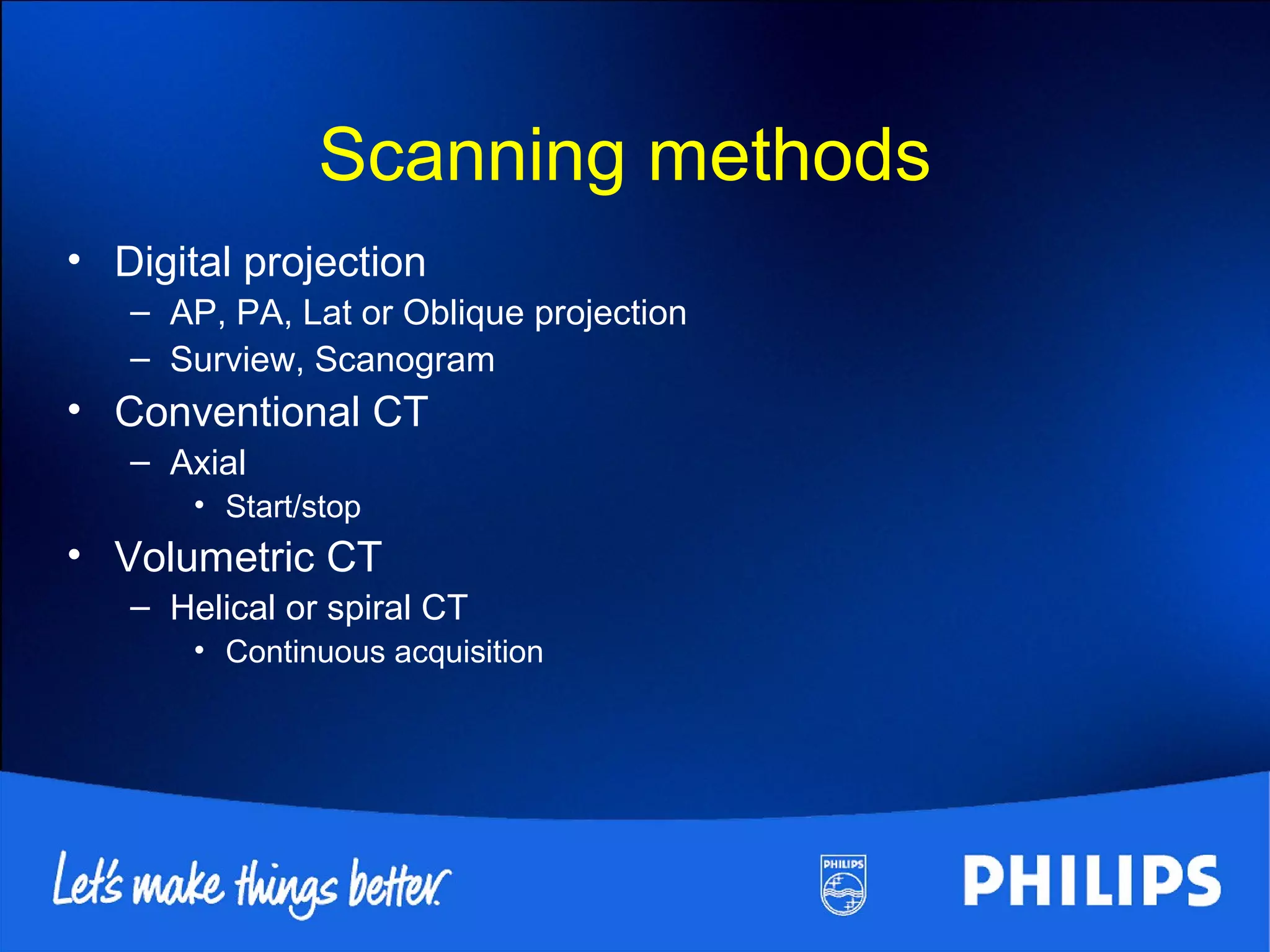 Basic principles of ct scanning | PPT | Medical Tests | Medical Health
