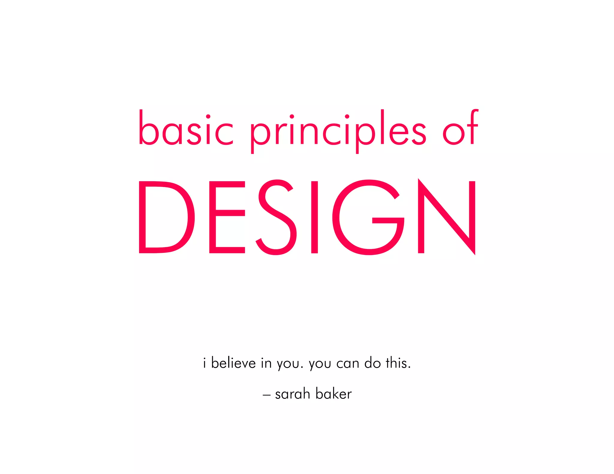 Basic principles of design | PDF | Desktop Publishing | Computer ...