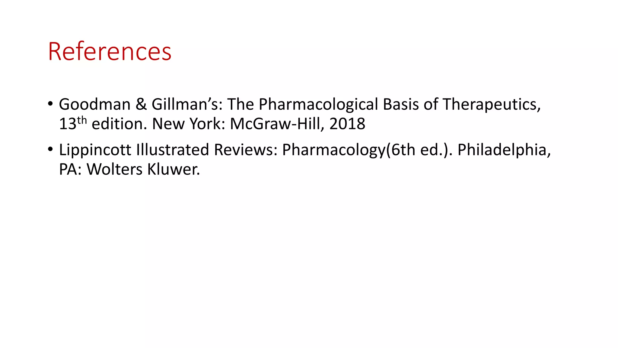 Basic principles of drugs affecting the cns | PPTX