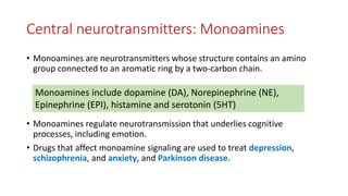 Basic principles of drugs affecting the cns | PPT