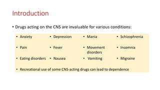 Basic principles of drugs affecting the cns | PPT