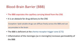 Basic principles of drugs affecting the cns | PPT