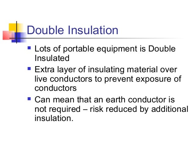 Basic principles of electrical safety