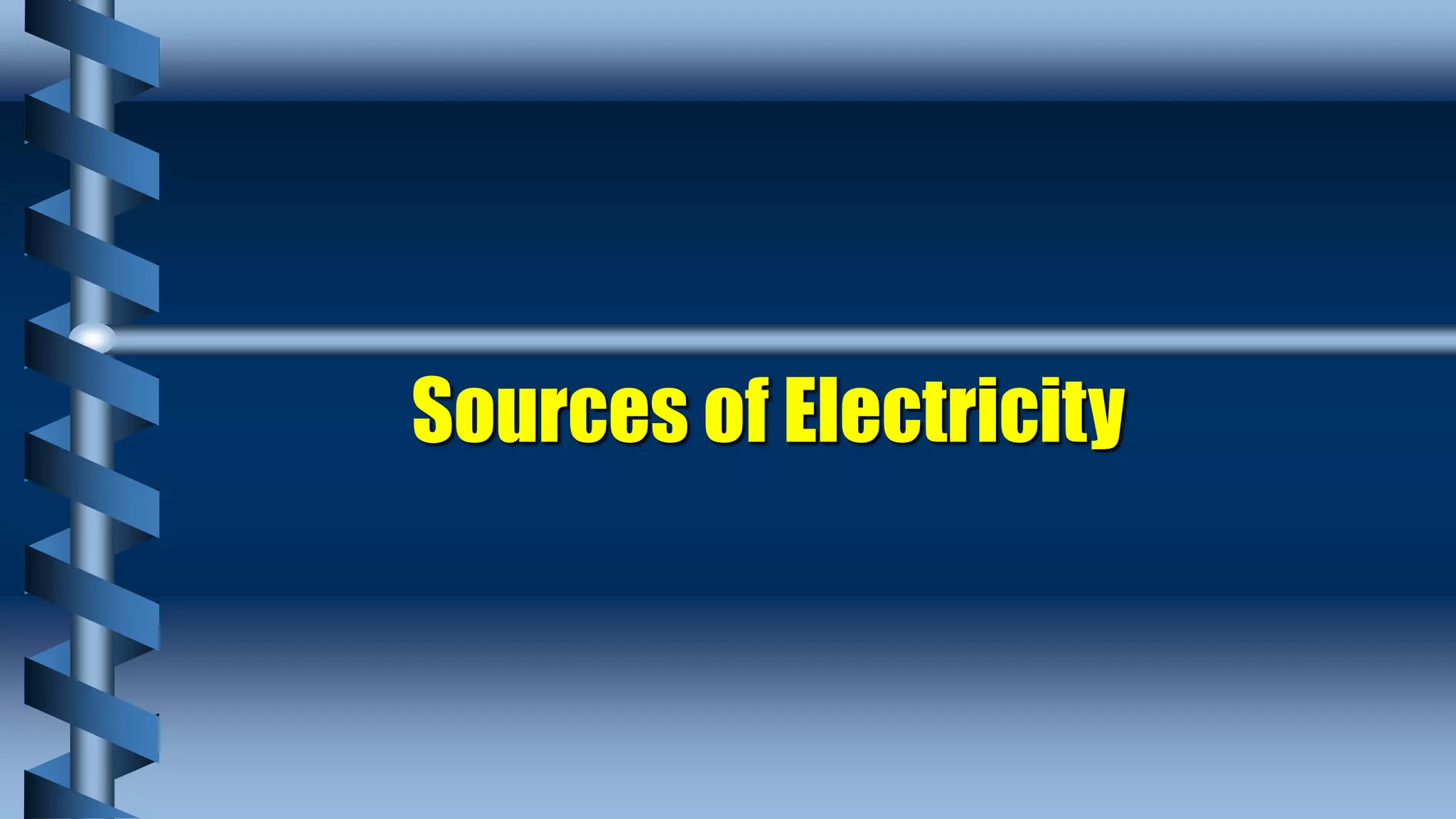Basic Principles of Electricity | PPTX