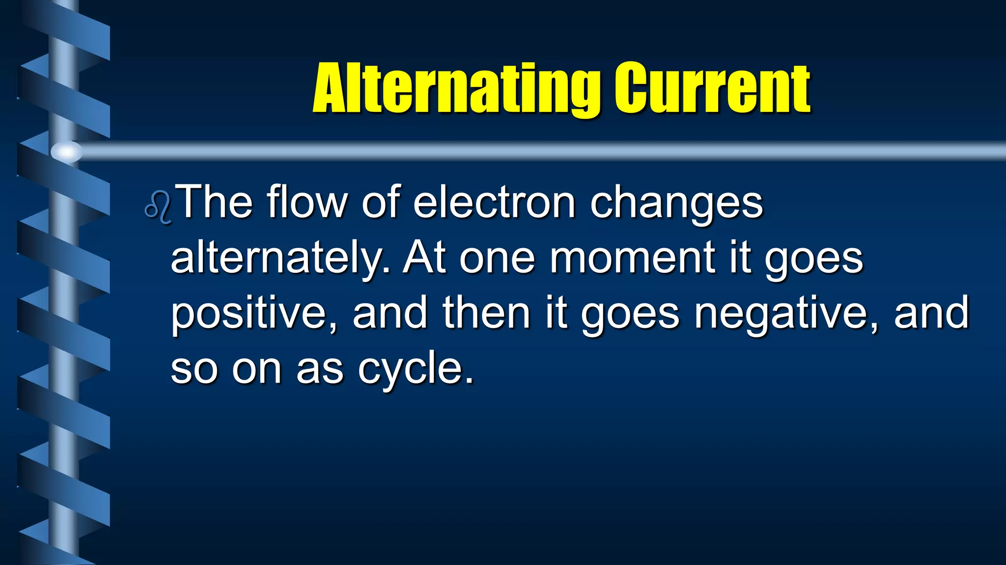 Basic Principles of Electricity | PPTX