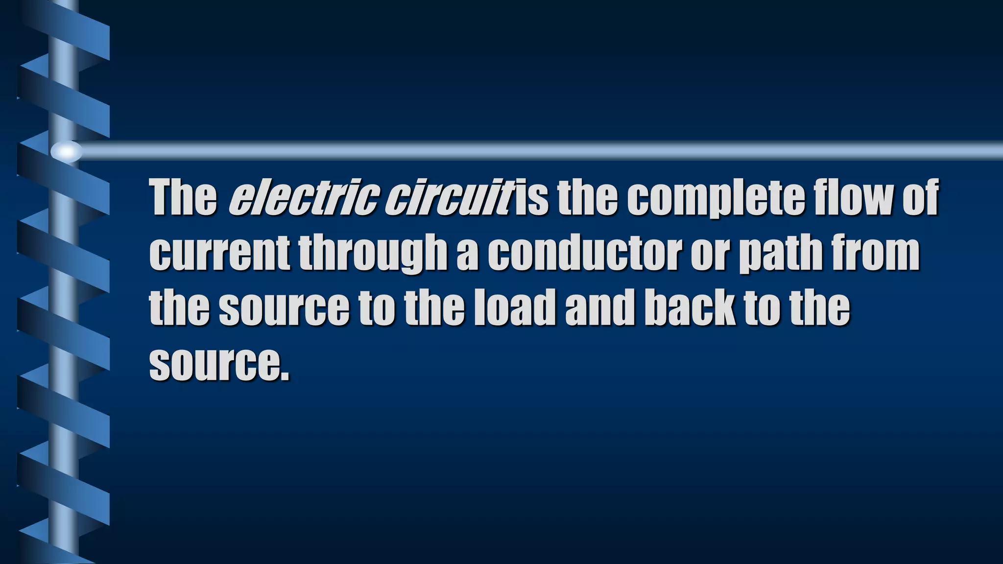 Basic Principles of Electricity | PPTX