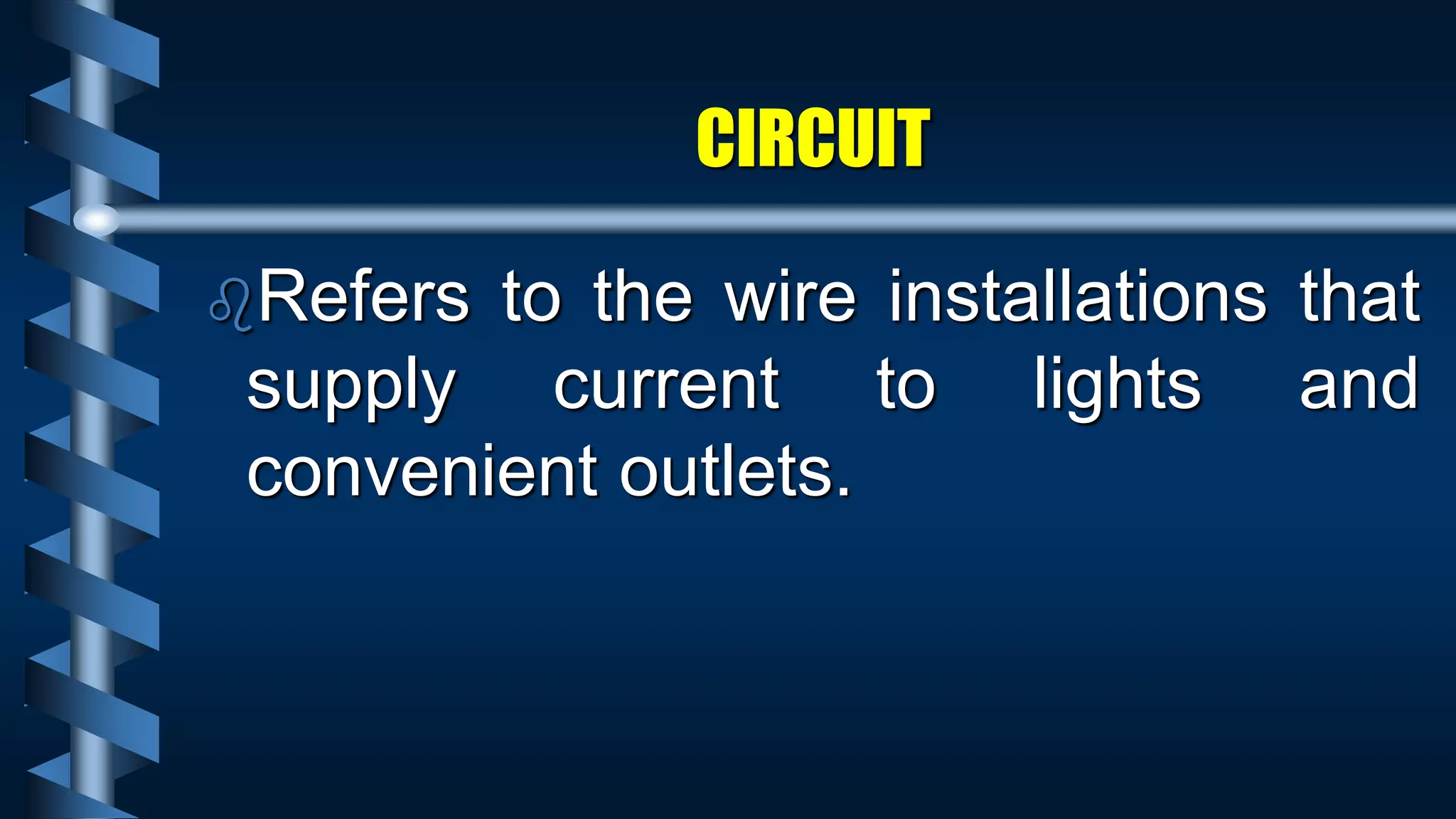 Basic Principles of Electricity | PPTX
