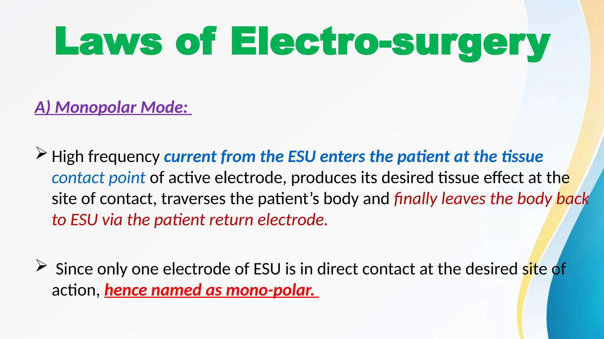 basic principles of electrosurgery Presentation1.pptx