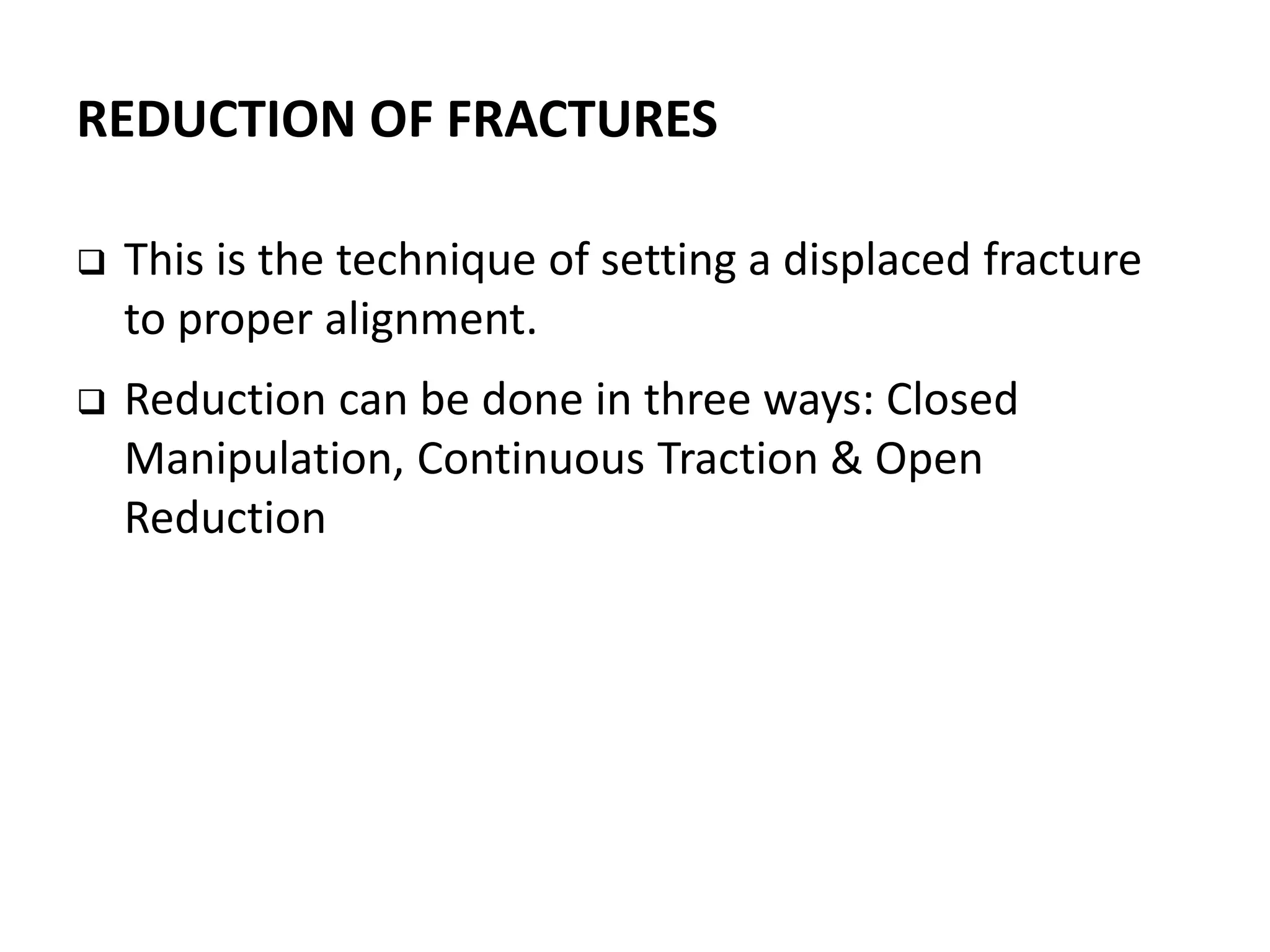 Basic Principles of Fracture Management | PDF